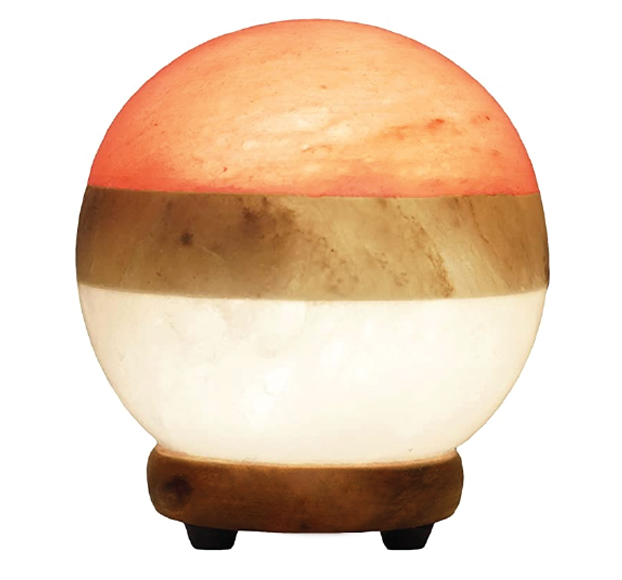 Dual Illumination Round Lamp - Himalayan Salt Experts - RM SALT