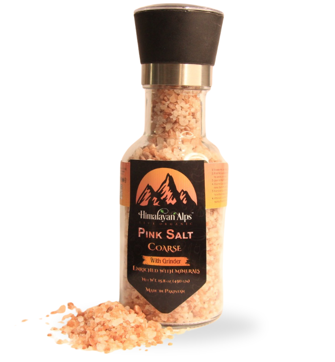 Himalayan Pink Salt Coarse Jumbo Grinder - Himalayan Salt Experts - RM SALT